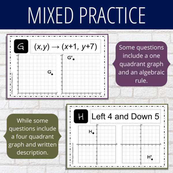 Geometric Transformations Translations - Miss Kuiper's Classroom