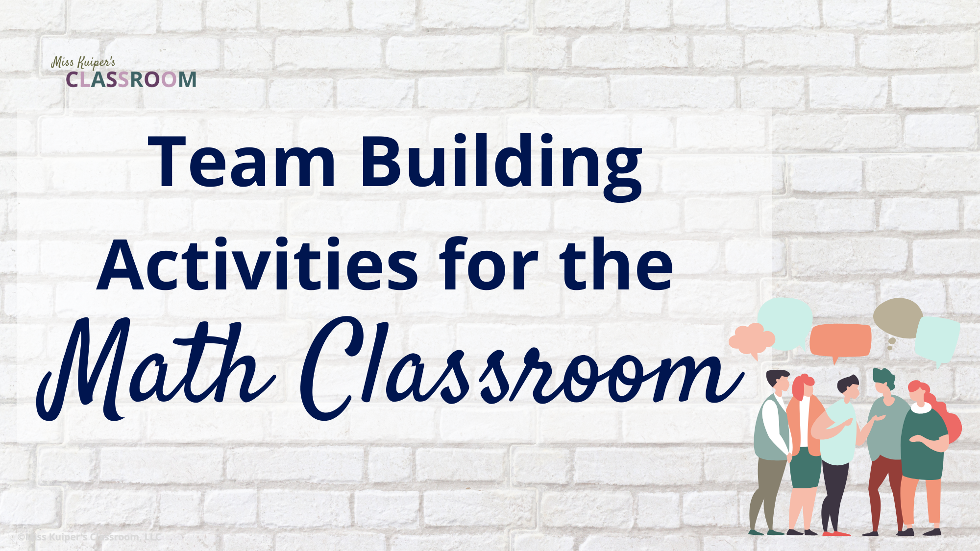 Middle School Team Building Activities - Miss Kuiper's Classroom