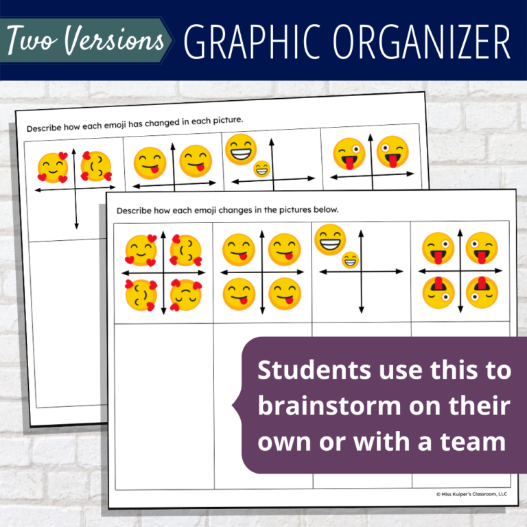 Geometric Transformations 8th Grade Introduction Lesson using Discovery ...