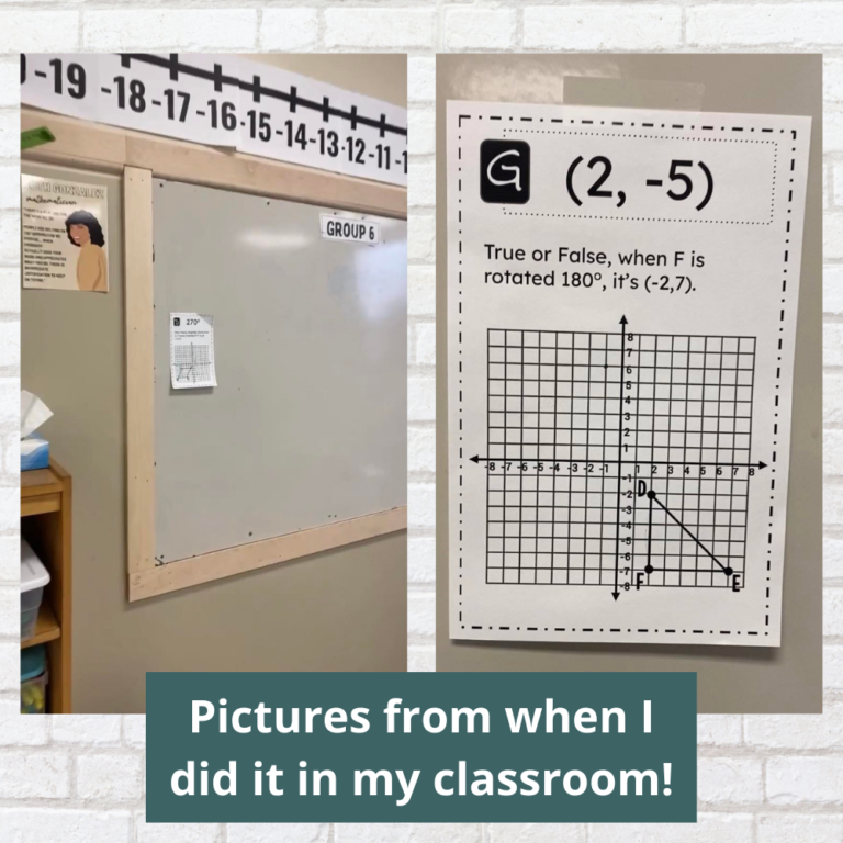 Geometry Rotations Scavenger Hunt Activity – Miss Kuiper's Classroom