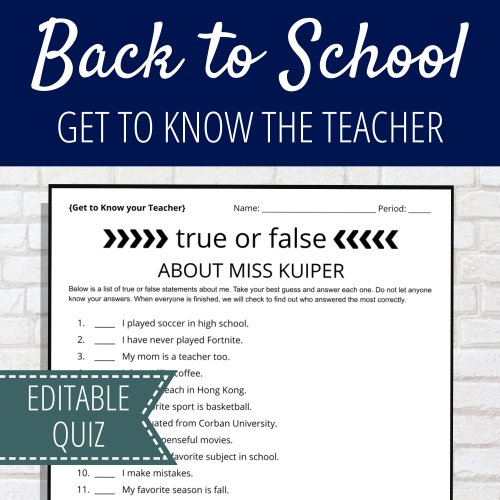 An Astounding First Day of School in Four Steps – Miss Kuiper's Classroom